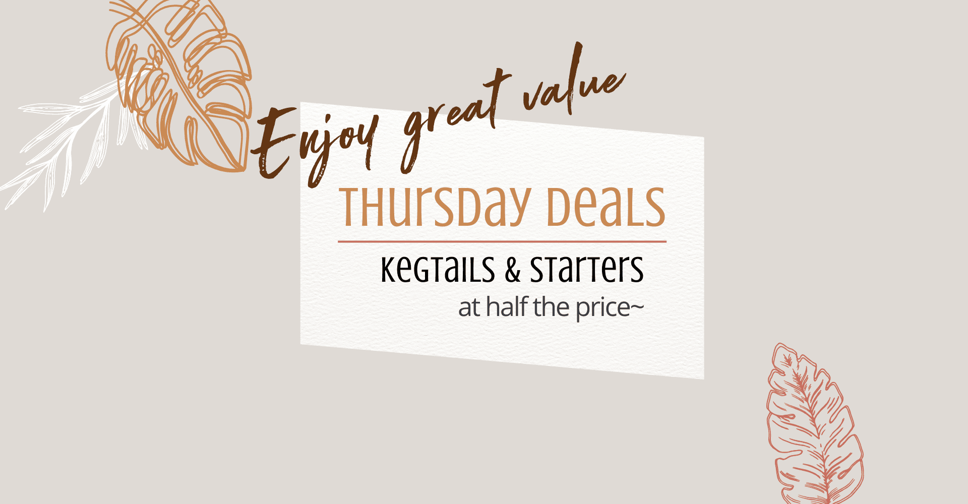 Half-Price Deals Just For You